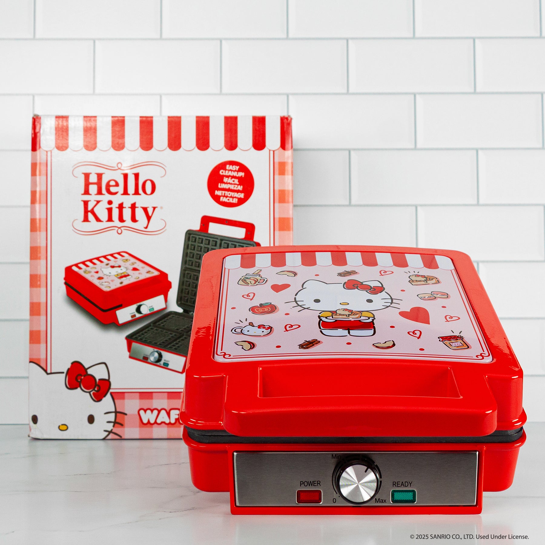 Hello Kitty Deluxe Waffler - Uncanny Brands