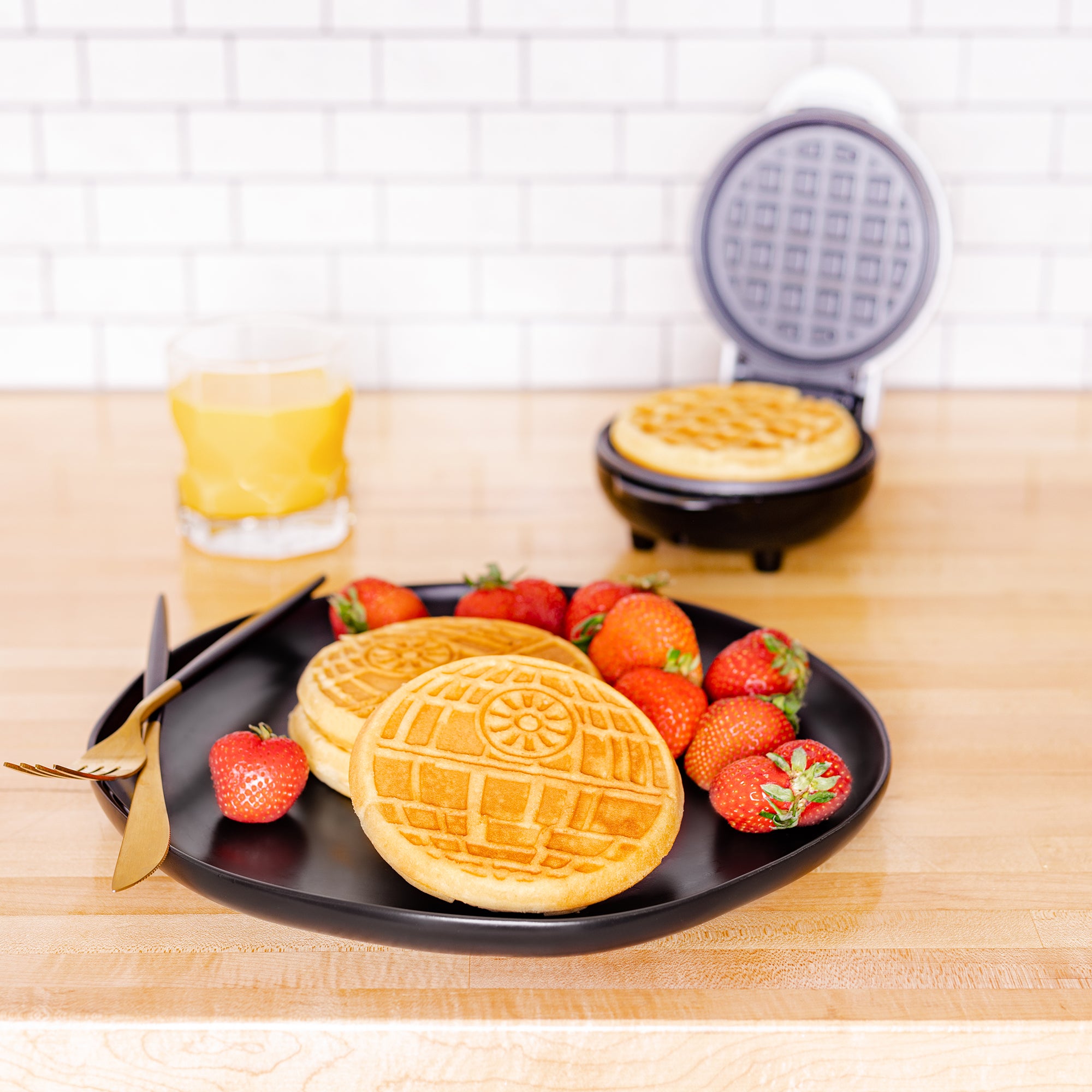 Star Wars Mini Death Star Waffle Maker - Uncanny Brands
