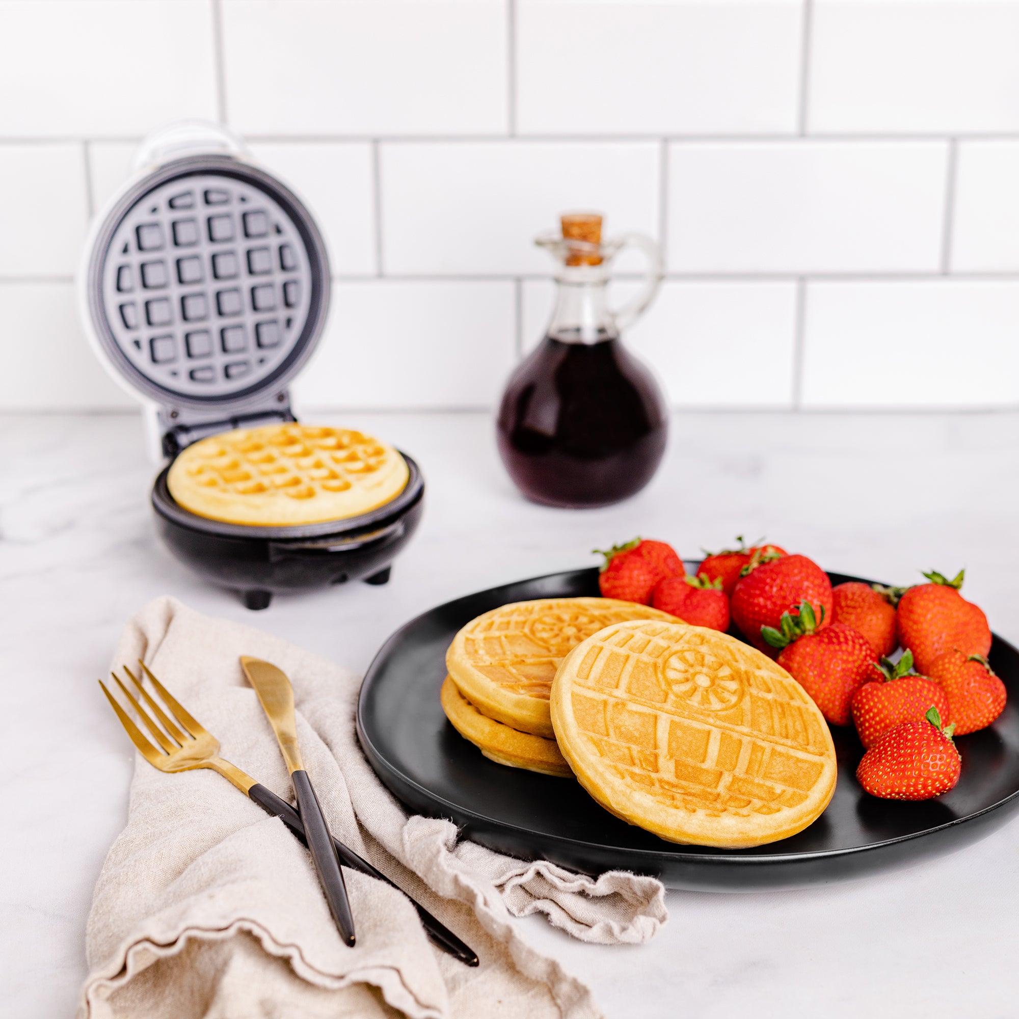Star Wars Mini Death Star Waffle Maker - Uncanny Brands