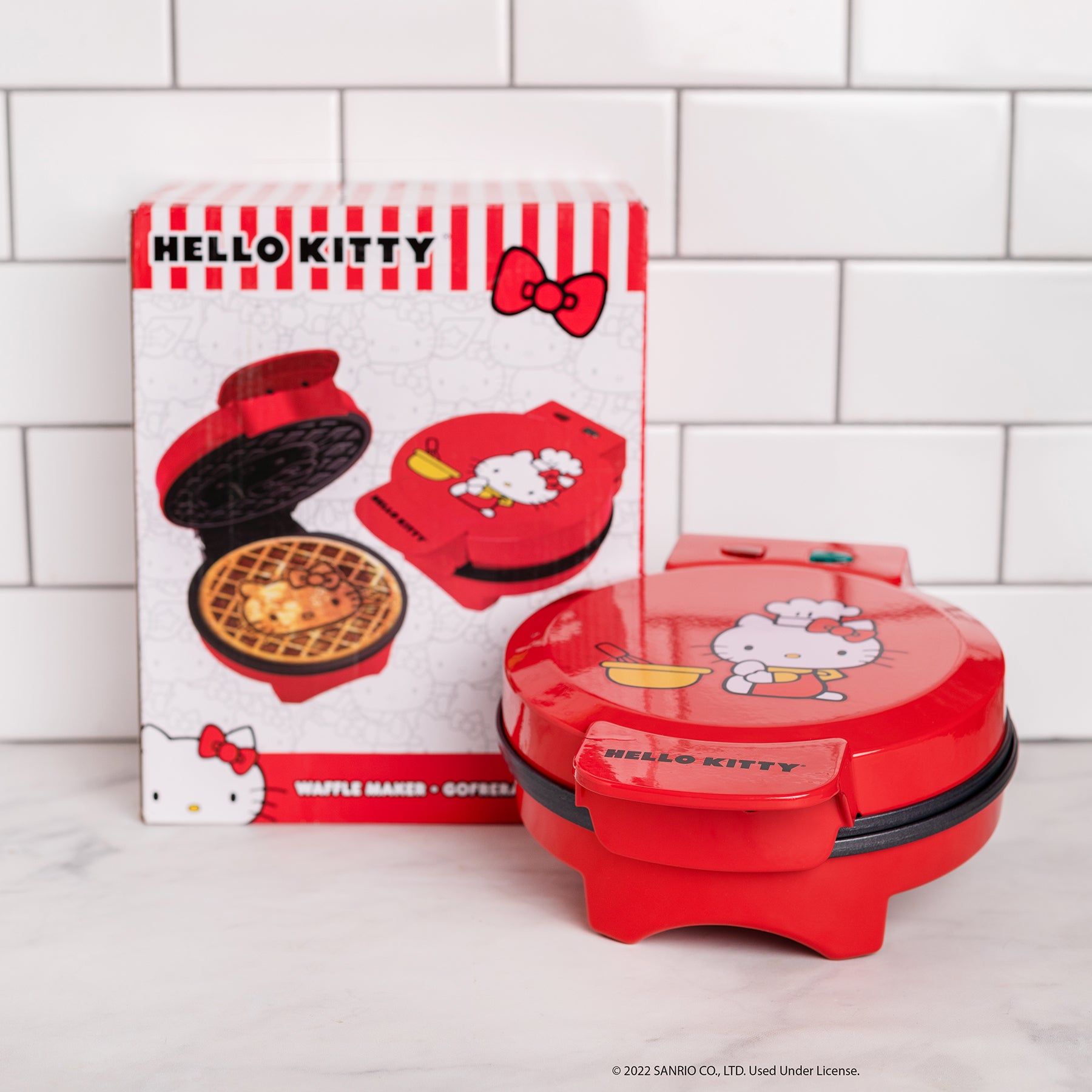 Hello Kitty Red Waffle Maker - Uncanny Brands