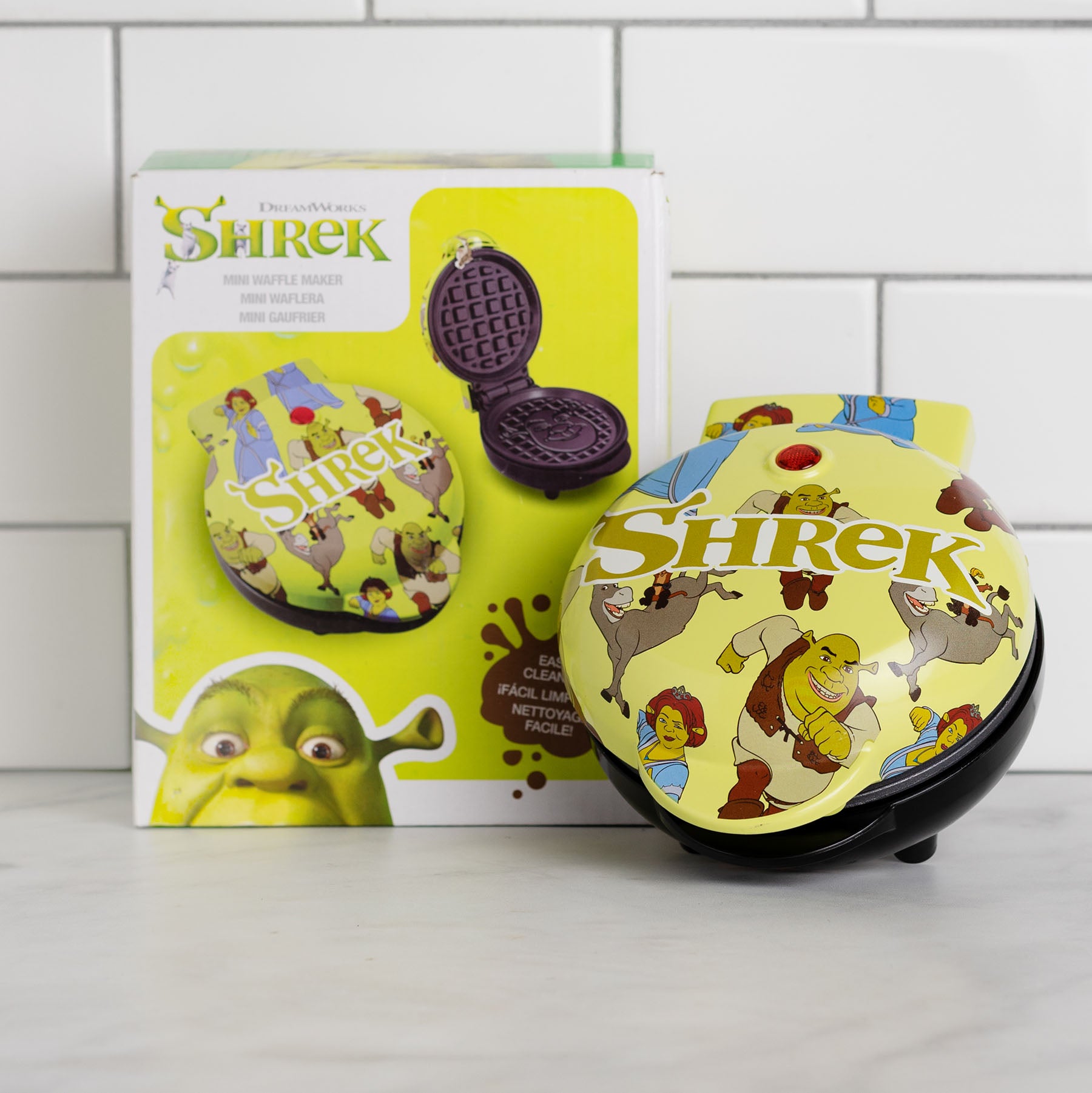 Shrek Mini Waffle Maker - Uncanny Brands